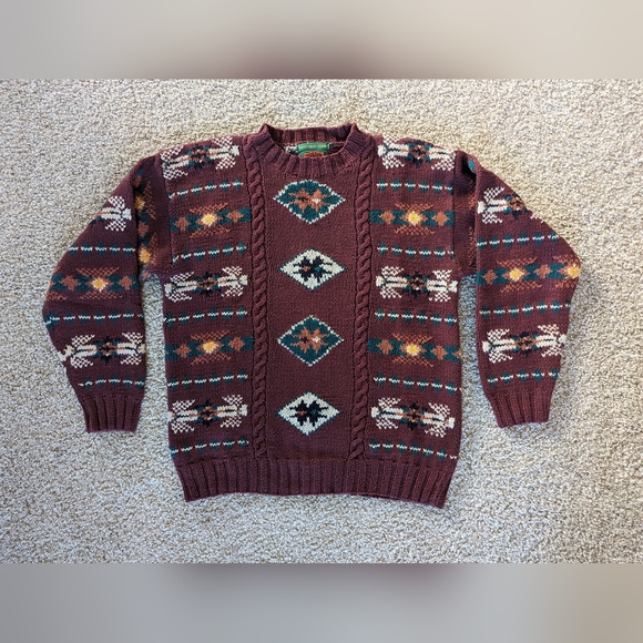 Boston Traders | Sweaters | Vintage Boston Traders Knitted By Hand ...